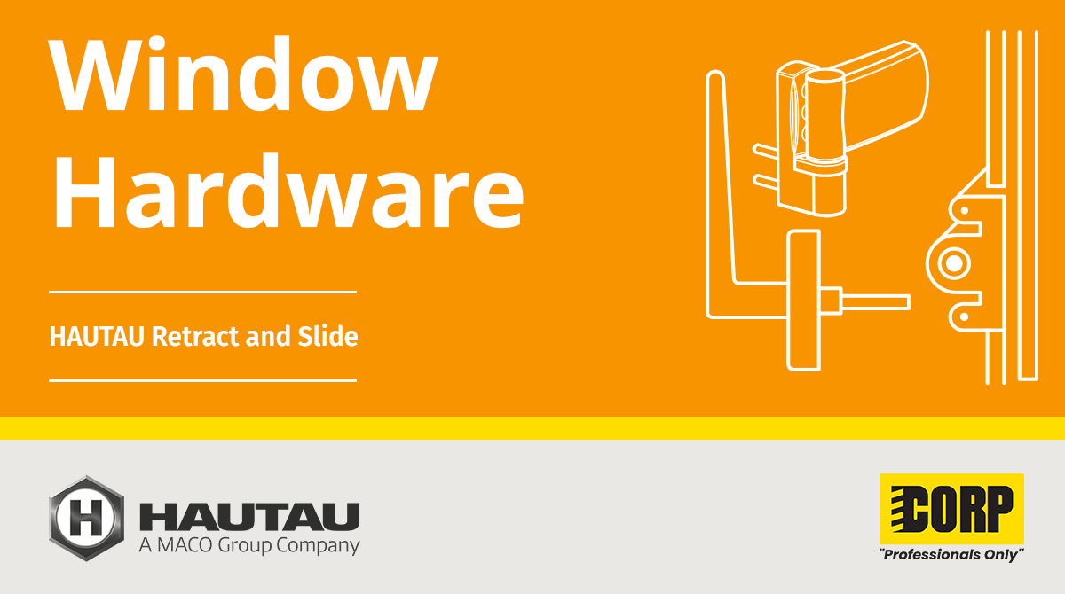 HAUTAU Retract and Slide for Aluminium | Window Hardware | CORP Trading