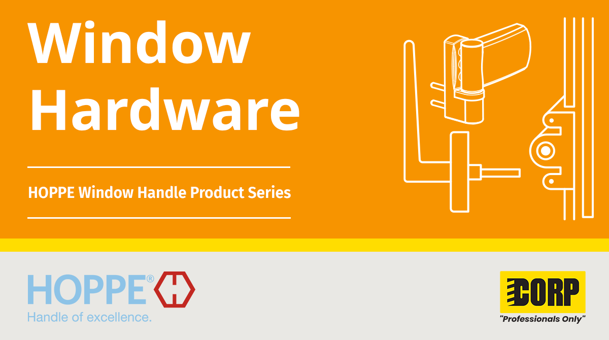 HOPPE Window Handle Product Series | Window Hardware | CORP Trading